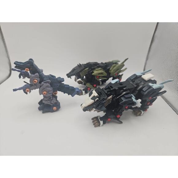Tomy | Toys | Vtg Zoids Liger Zero Jager Dinosaur Sniper Figure Tomy ...